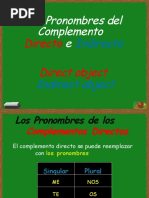 Actividades Complemento Indirecto | PDF