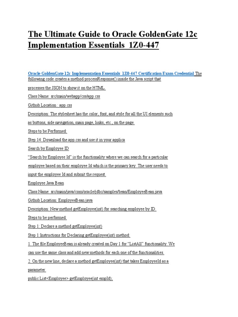The Ultimate Guide To Oracle GoldenGate 12c Implementation Essentials ...