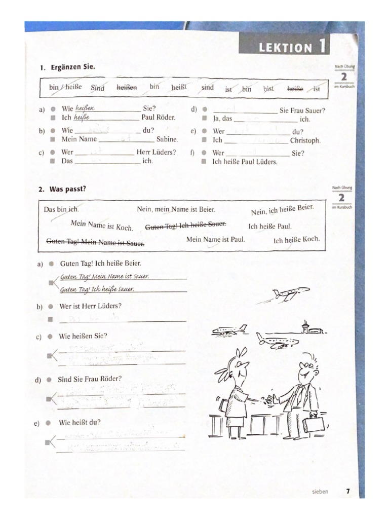 Lektion 1 | PDF