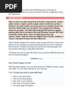 Creating Polygons in MS Paint | PDF | Rectangle | Elementary Geometry