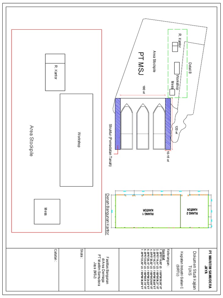 Studi Fasilitas Dermaga PT MSJ | PDF