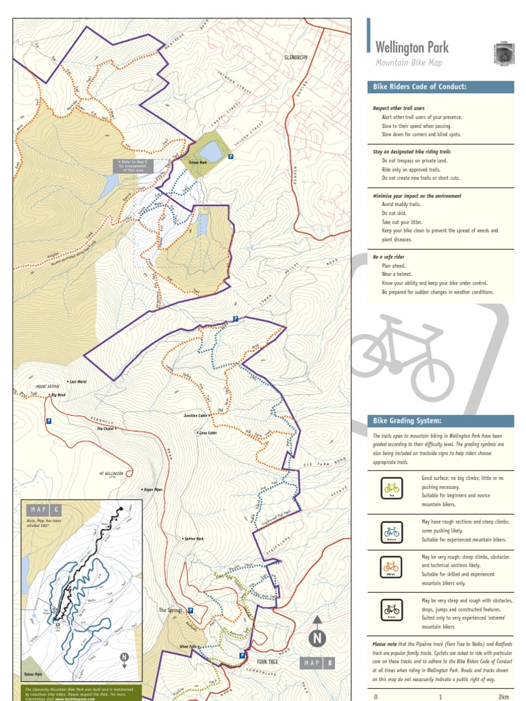 Navigating Wellington Park: A Guide to the Mountain Bike Trails and ...