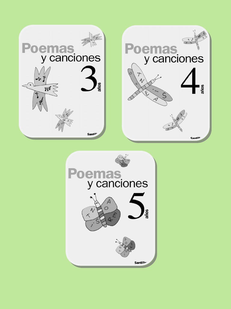 Poemas y Canciones - Santillana | PDF
