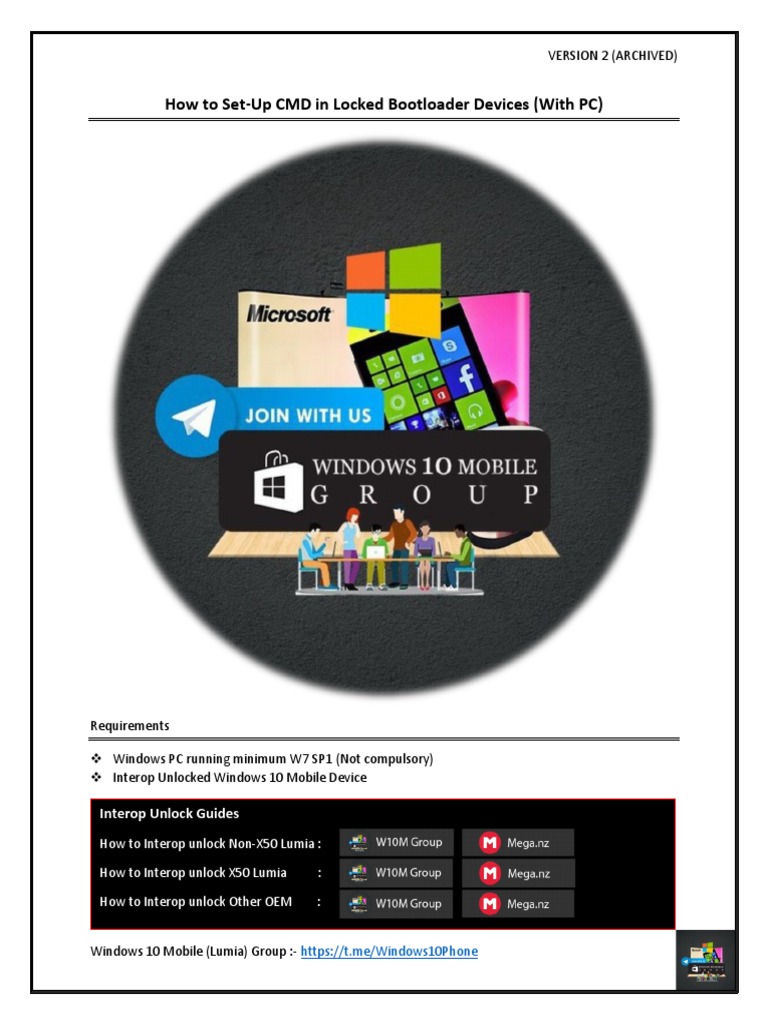 How to Set-Up CMD in Locked Devices | PDF | Windows 10 | Microsoft Windows