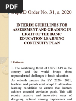 CHAPTER 9 Grading and Reporting System | PDF | Educational Assessment ...