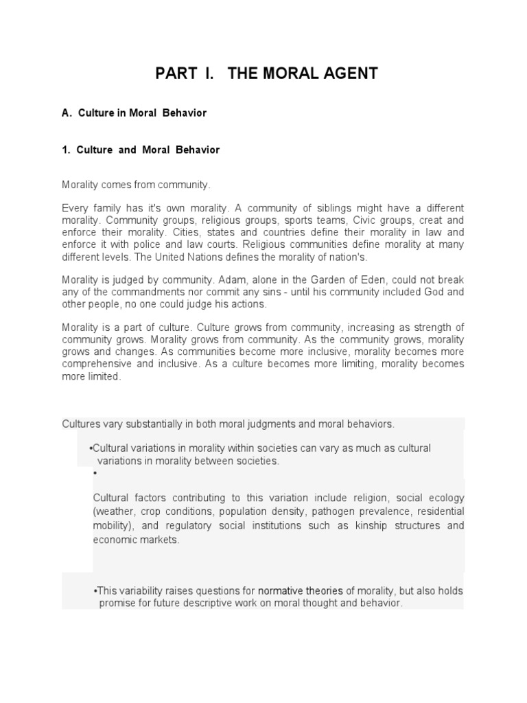 Ethics - Module 2 | PDF | Morality | Conscience