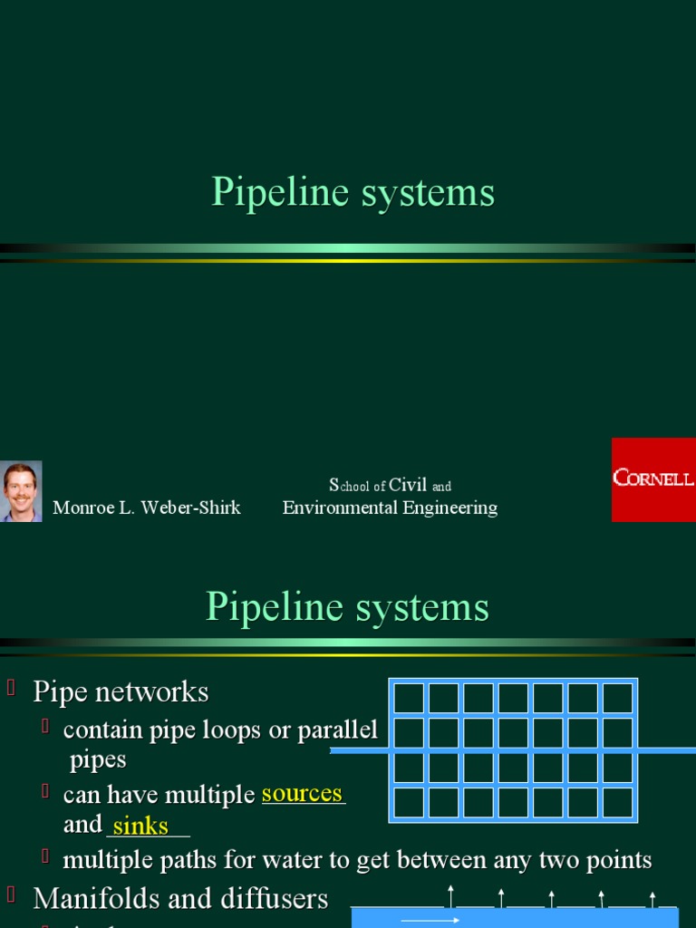 Pipeline Systems Optimization | PDF | Fluid Dynamics | Pipe (Fluid ...