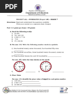 Rapid Mathematics Assessment G7 To G10 (1) PDF Triangle Area | PDF ...