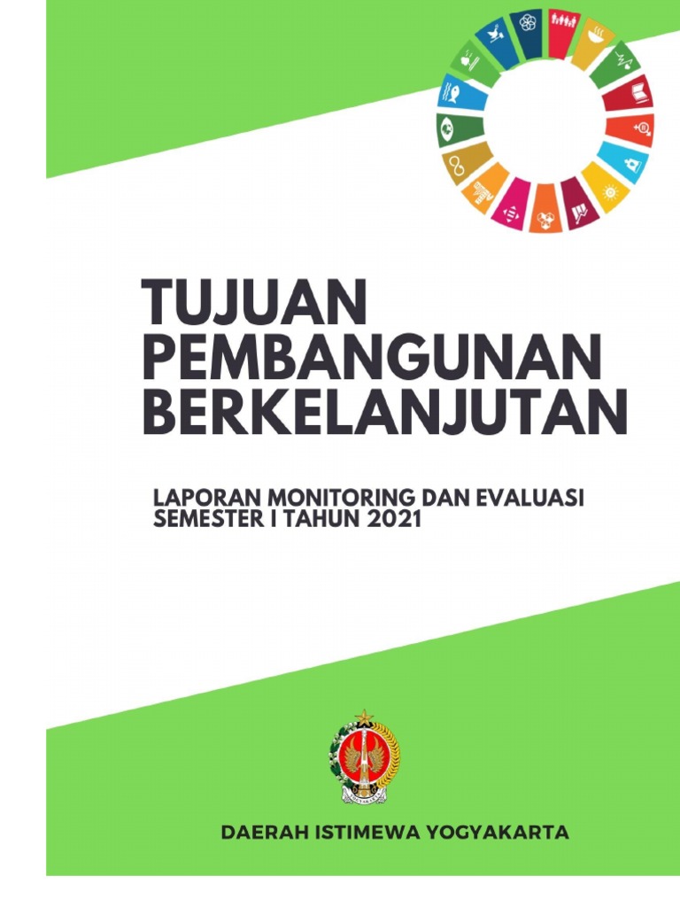 Laporan Sdgs Semester 1 Tahun 2021 - Bappeda DIY | PDF