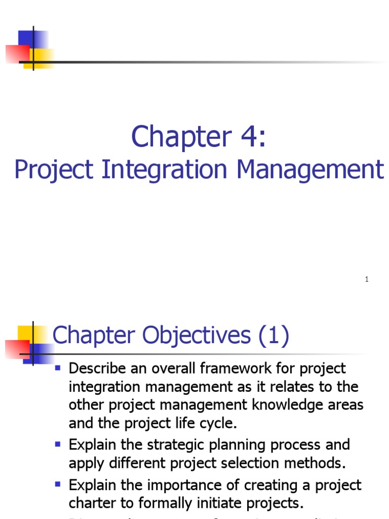 Project Integration Management Overview | PDF | Working Time | Net ...