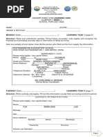 Answer Sheet LS1-English | PDF