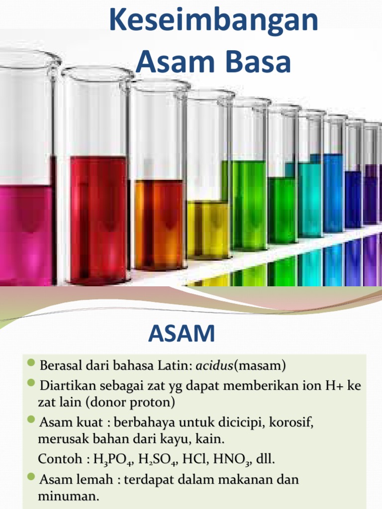Keseimbangan Asam Basa | PDF