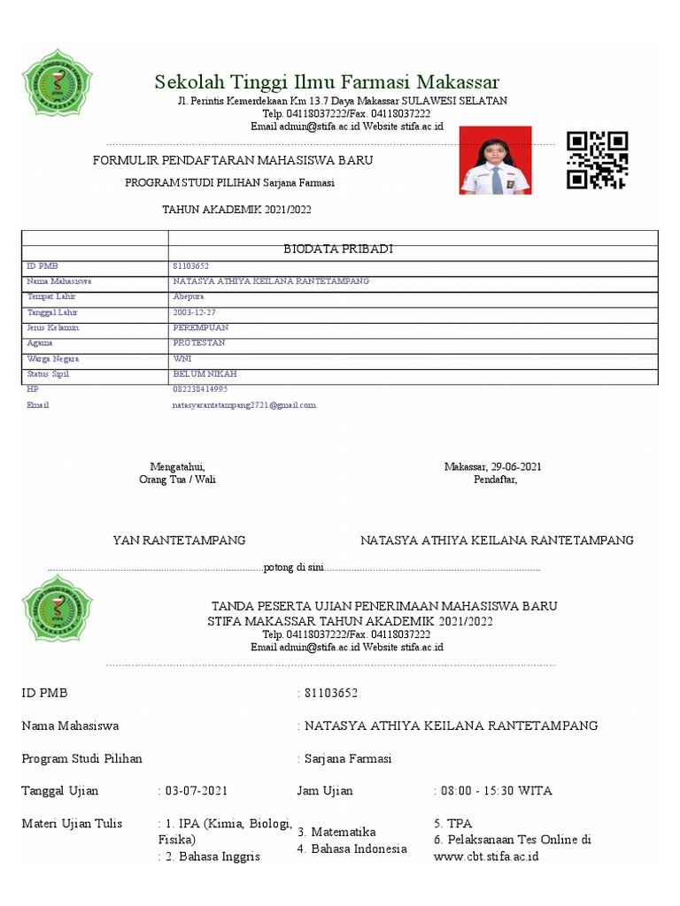 Stifa Makassar Salinan | PDF
