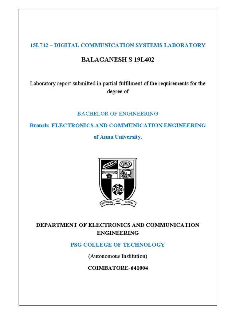 Design And Testing Of A Scrambler And Descrambler Using Matlab Pdf Information Age Data 3945