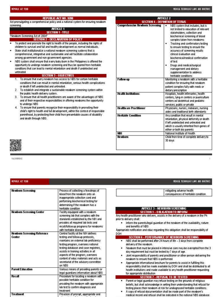 Republic Act No. 9288 Article 2 Section 4 - Definition of Terms | PDF ...