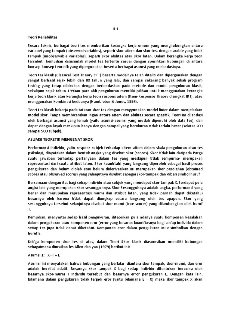 Psikometrika | PDF | Pengembangan Diri | Sains & Matematika