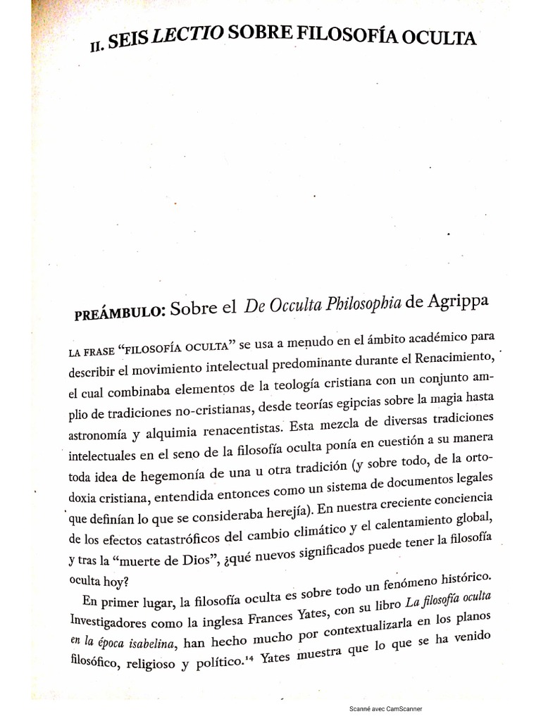Eugene Thacker - Sobre El Polvo de Este Planeta - de Occulta Philosophae 1 | PDF