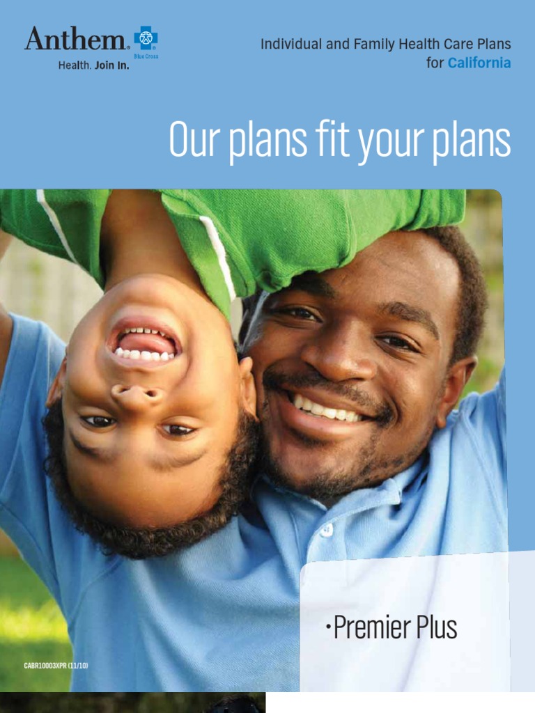 Anthem Premier Brochure CA 2011 1110 | PDF | Prescription Drugs ...