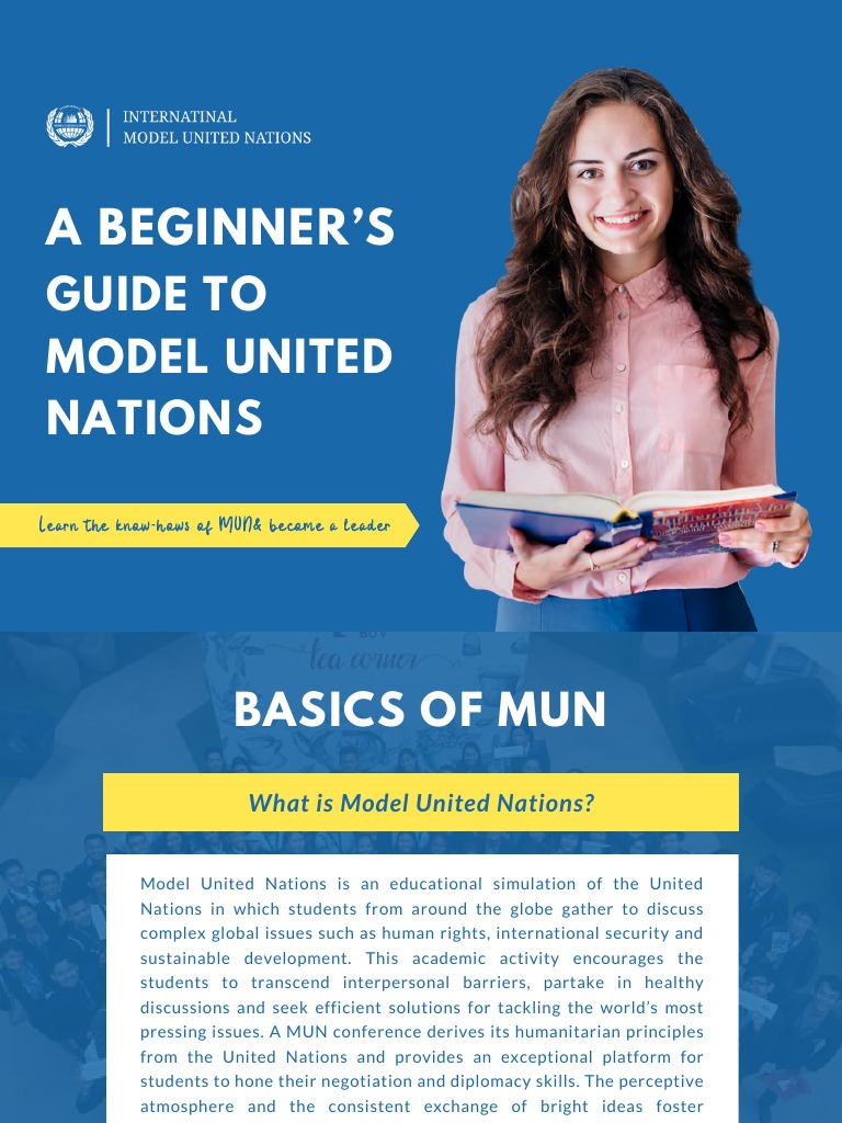 A Beginner'S: Guide To Model United Nations | PDF | United Nations ...