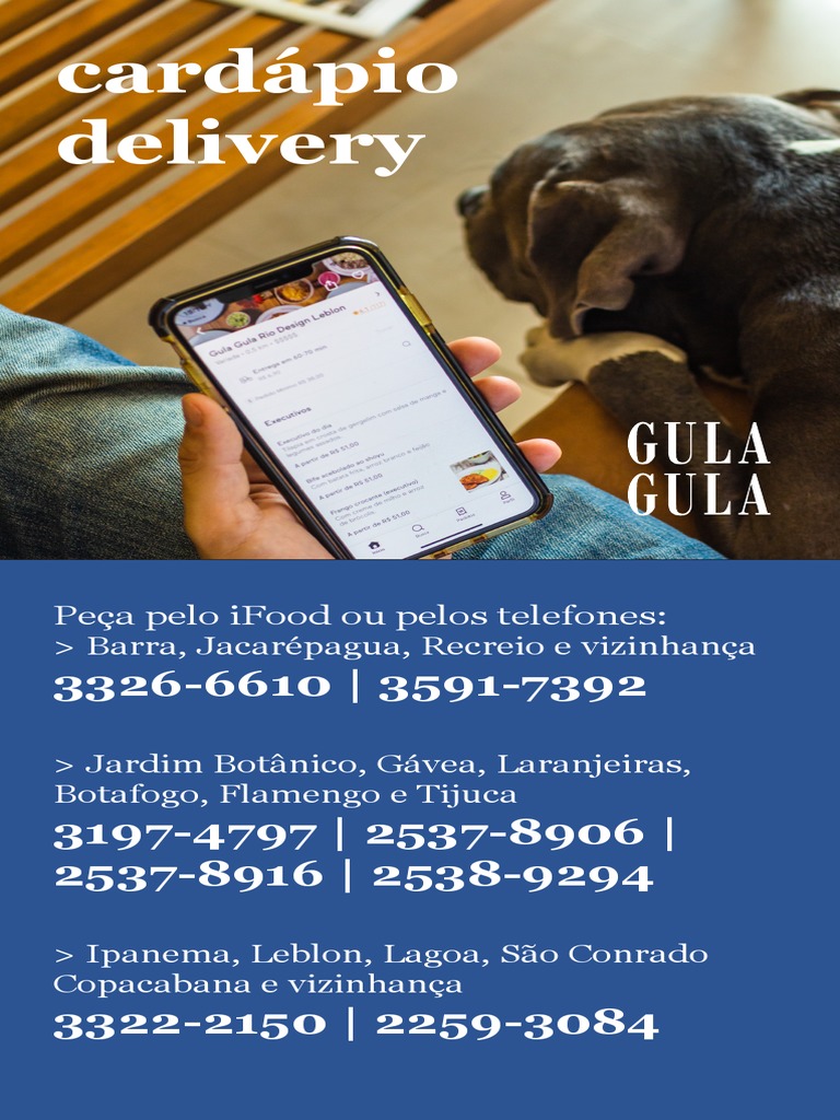 Cardapio - Delivery - Gula Gula | PDF | Culináriar | Culinária