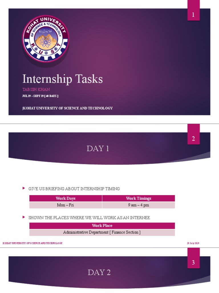 Internship Tasks: Tabish Khan | PDF | Debits And Credits | Expense