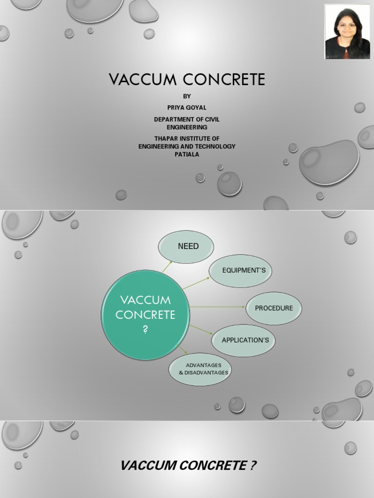 Vaccum Concrete | PDF | Concrete | Vacuum