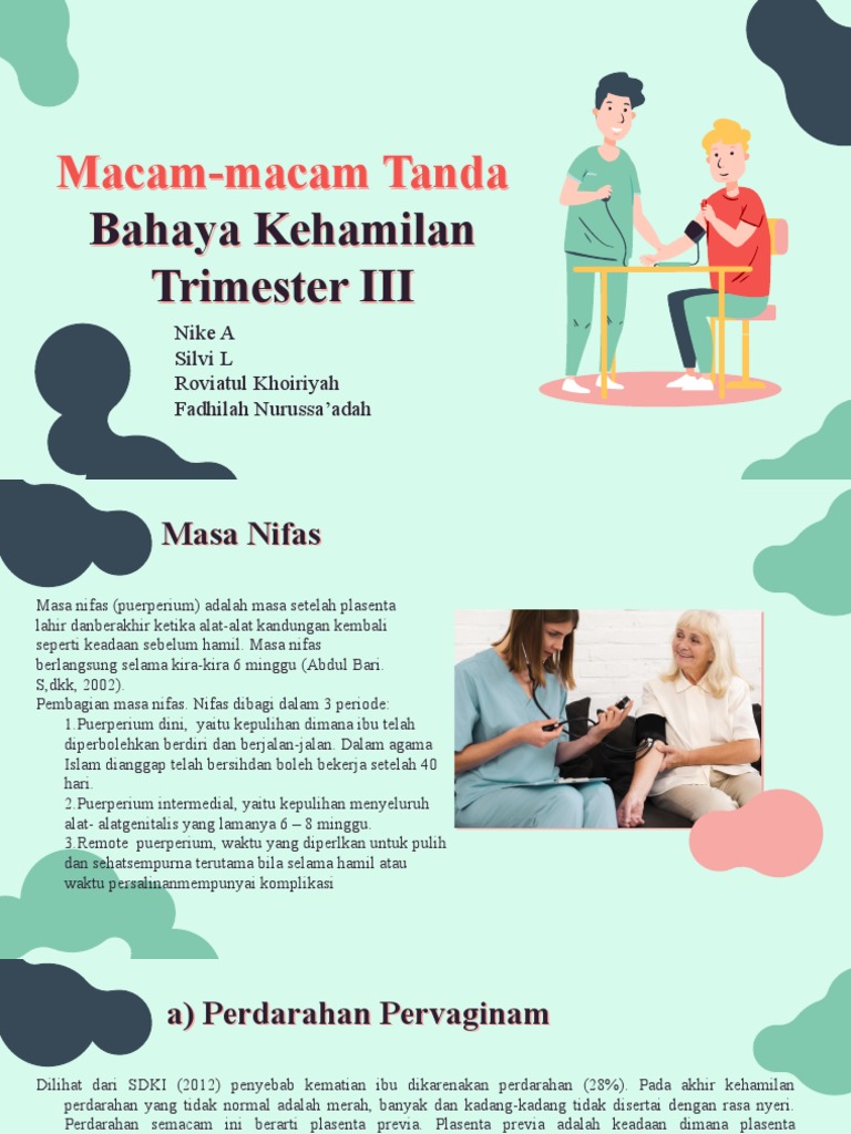 Tanda Bahaya Kehamilan Trimester III | PDF Tanda Bahaya Kehamilan Trimester III | PDF