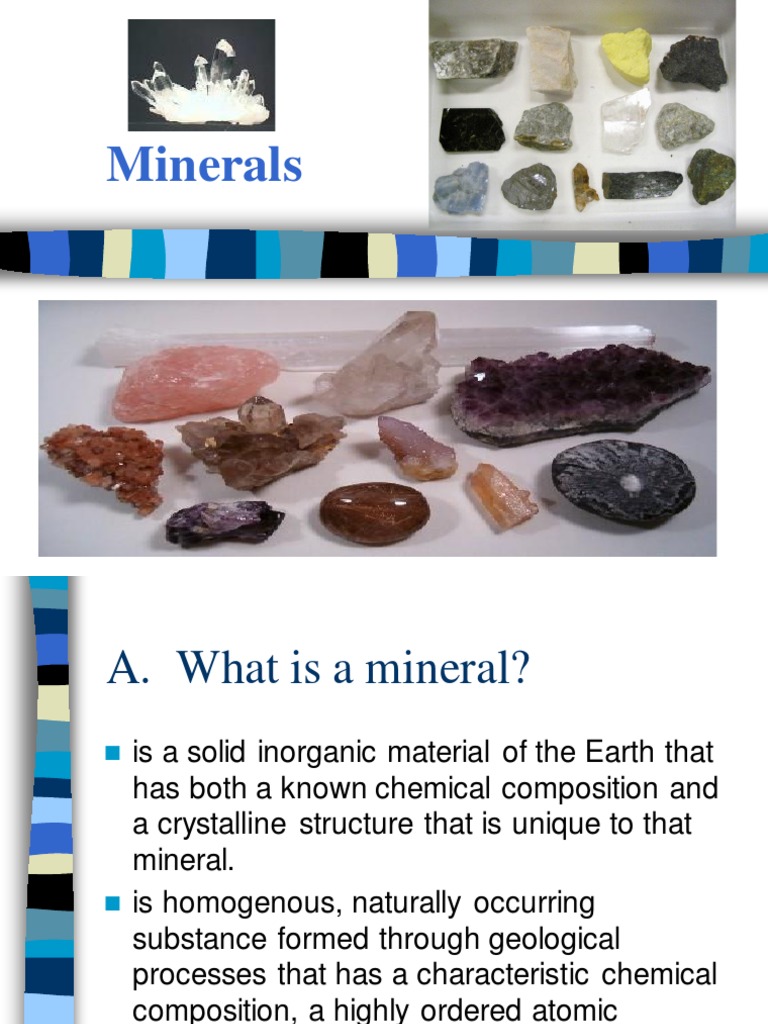 Understanding Earth Materials | PDF | Rock (Geology) | Sedimentary Rock