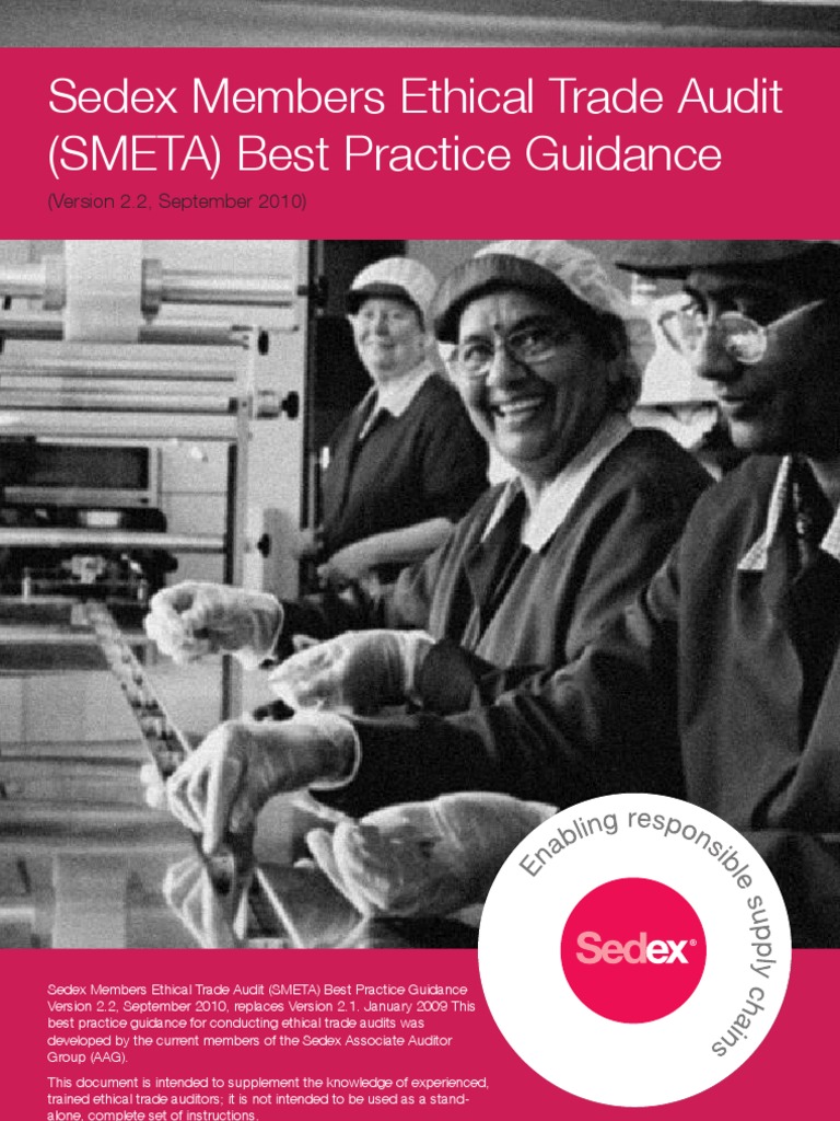 SMETA Best Practice Guidance | Download Free PDF | Audit | Iso 9000