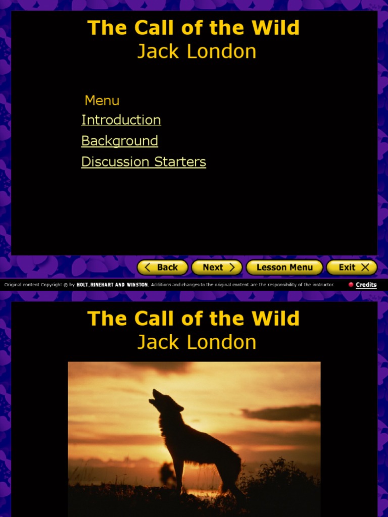 Buck's Journey in The Call of the Wild | PDF | The Call Of The Wild | Dogs