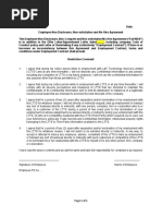 Manpower Contract Agreement-Format | PDF | Employment | Wage