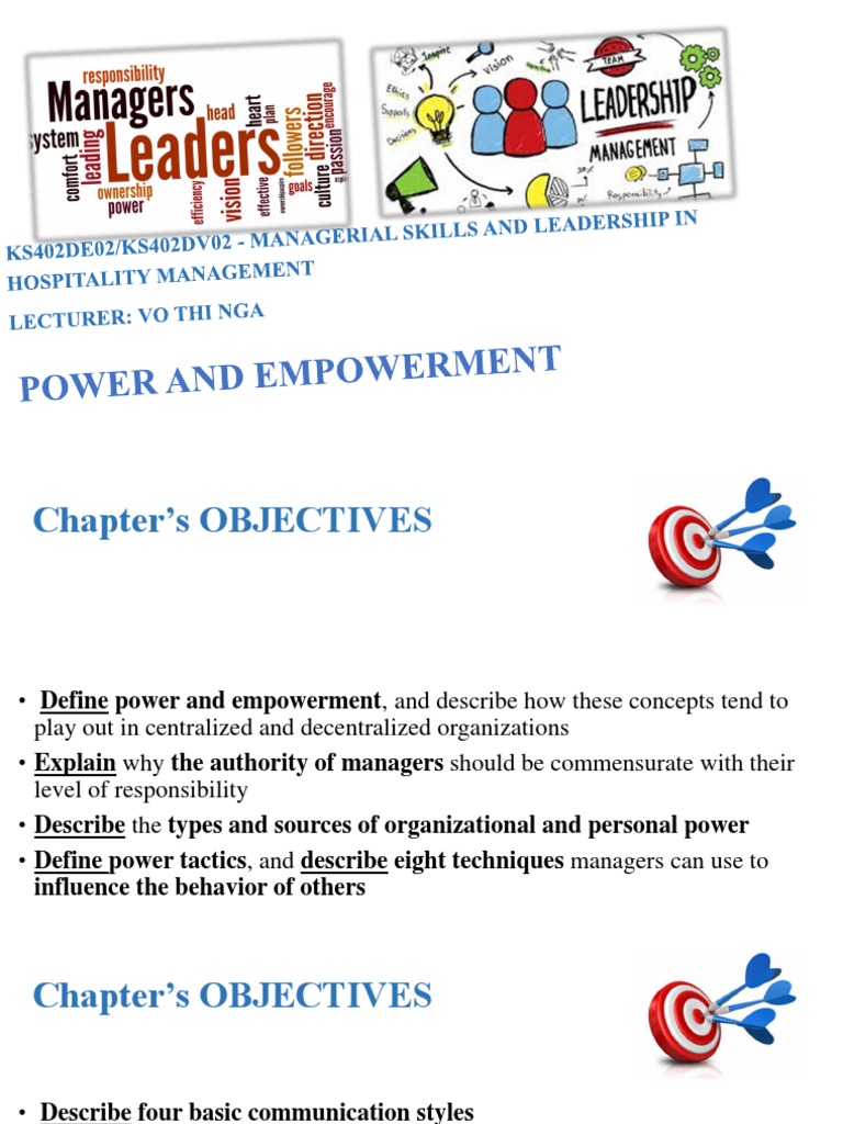 Power and Empowerment | PDF | Power (Social And Political) | Empowerment
