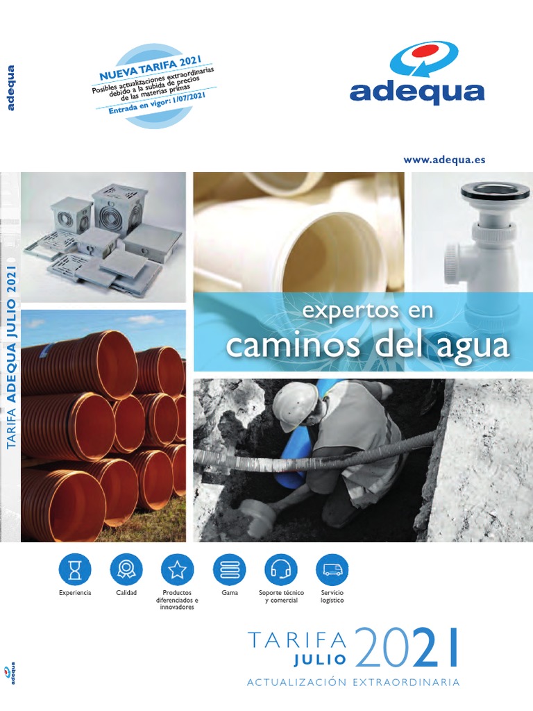 Tarifa Adequa Espana Portugal | PDF | Servicio al Cliente | El plastico