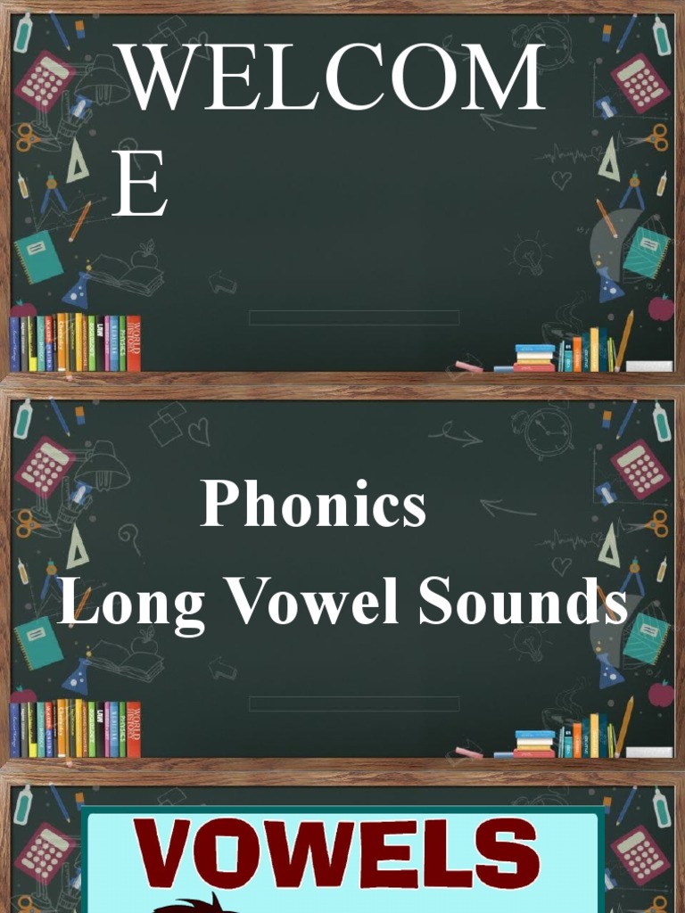 Long Vowel Sounds | PDF