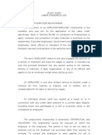 Four-Fold Test of Employment Relations | PDF | Employment | Labour Law