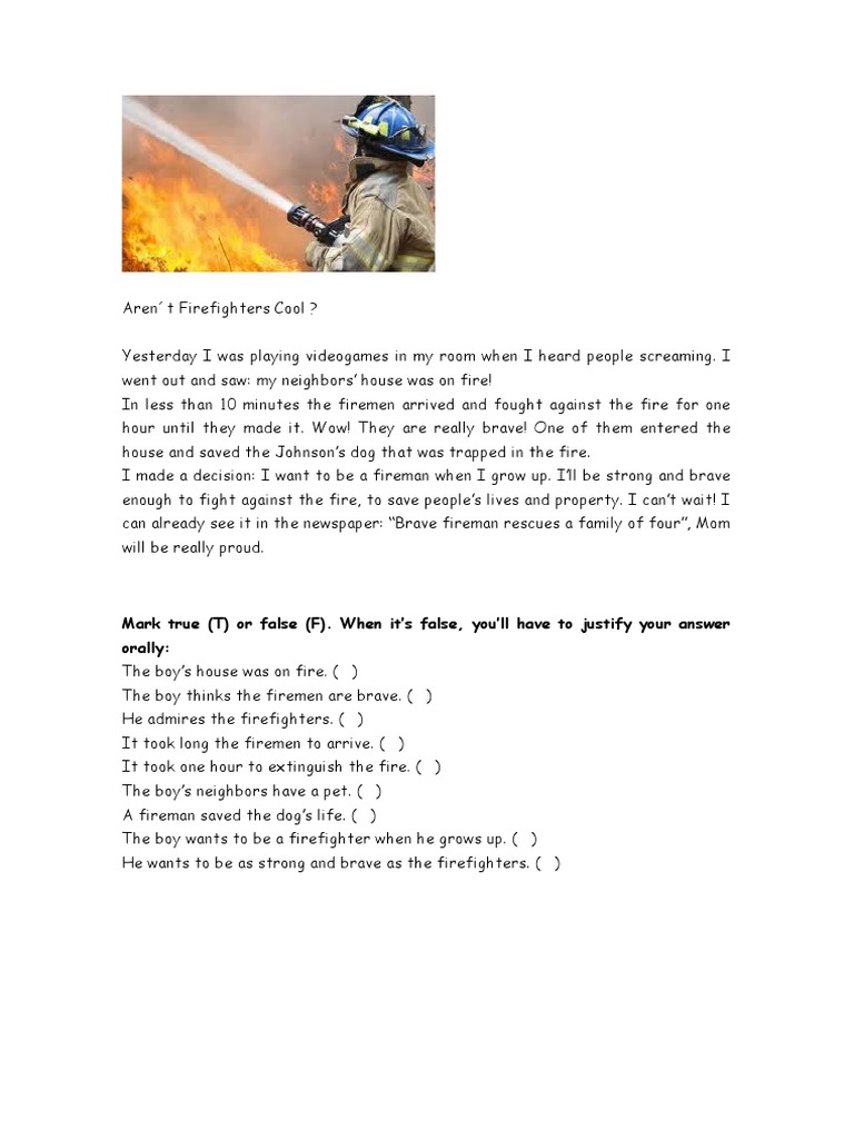 Reading Comprehension Practice | PDF