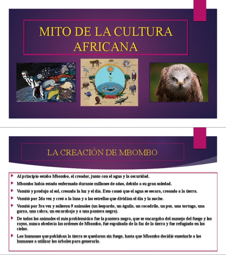 Mito de La Cultura Africana Mbombo | PDF
