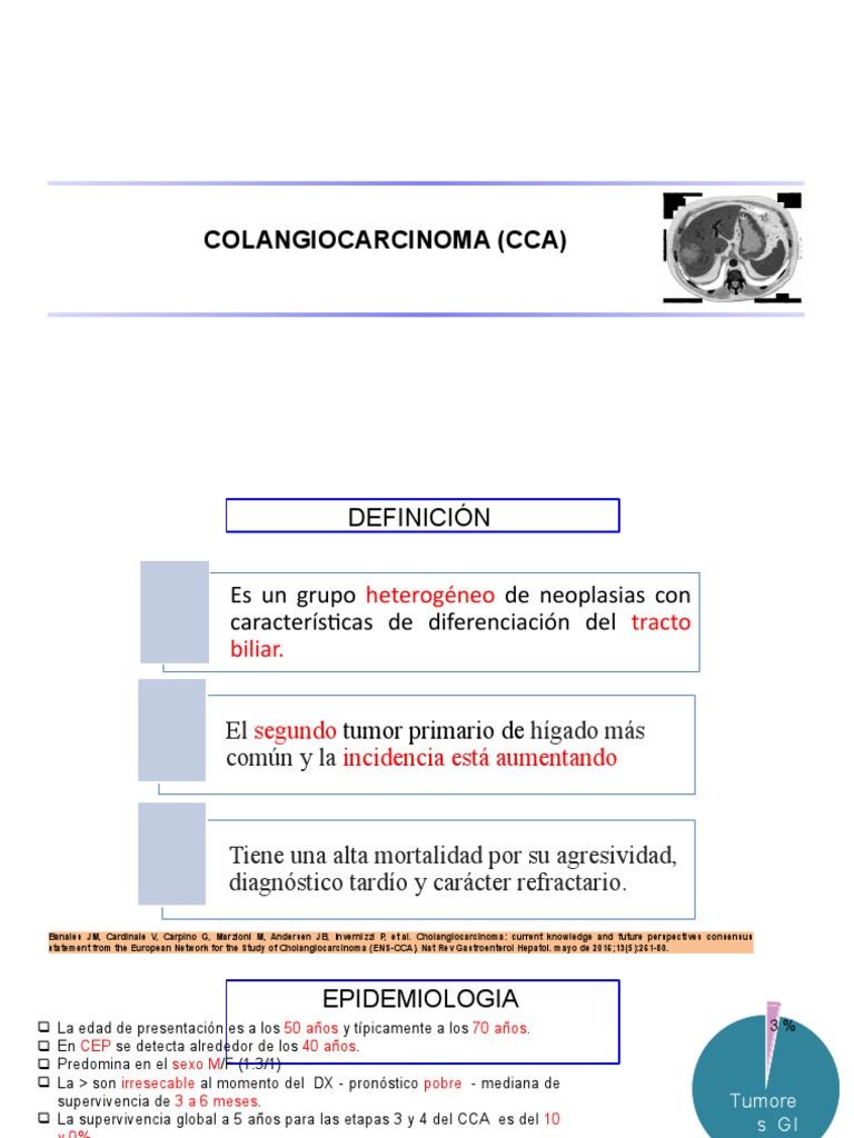 Colangiocarcinoma (Cca) | PDF | Especialidades Medicas | Medicina CLINICA