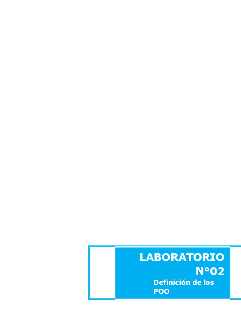 Laboratorio 2 | PDF | Programación de computadoras | Laboratorios