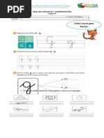 Guía Consonante G - Ge, Gi, Gue, Gui | PDF | Vocal | Escritura