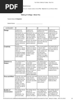 Criteria Creativity: Collage Rubric | PDF