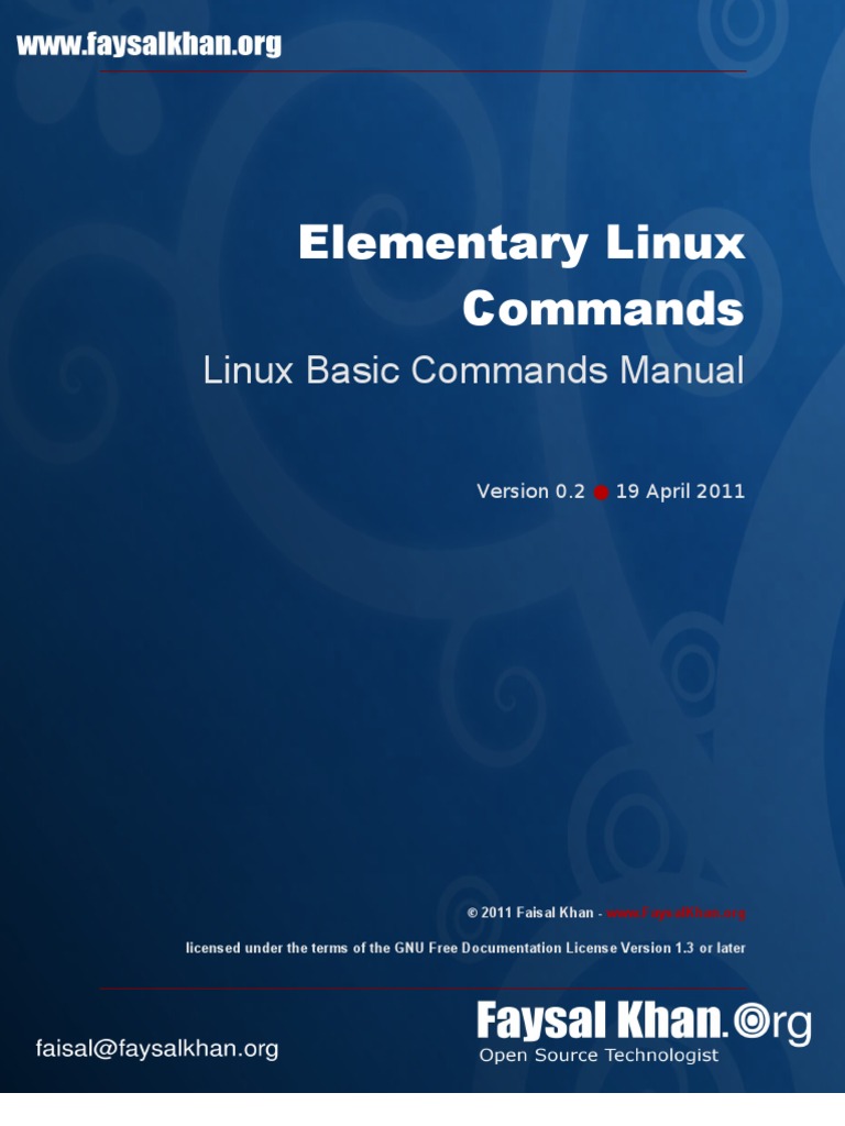 Elementary Linux Commands | PDF | Computer File | Linux