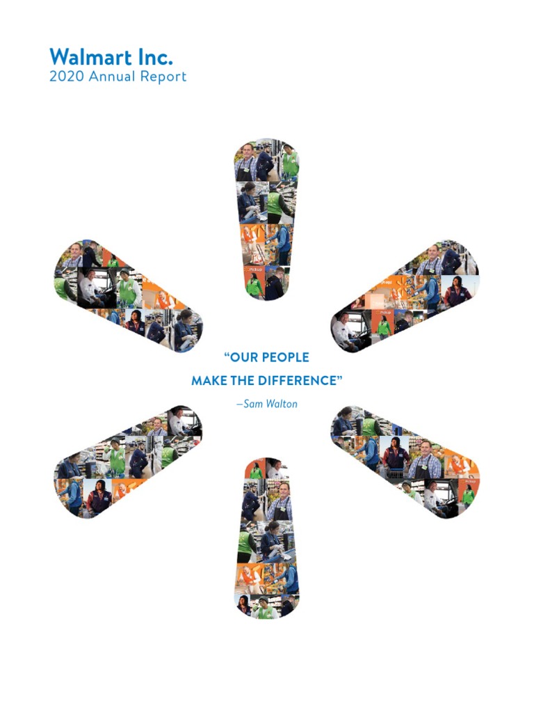 Walmart 2020 Annual Report | PDF | Form 10 K | Walmart