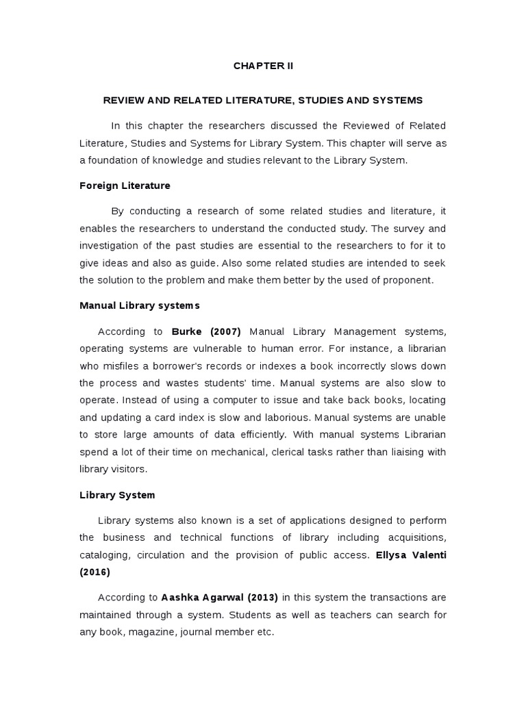 RRL File | PDF | Libraries | Databases