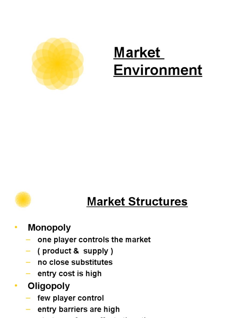 ch2 Market - Environment | PDF | Microeconomics | Economies