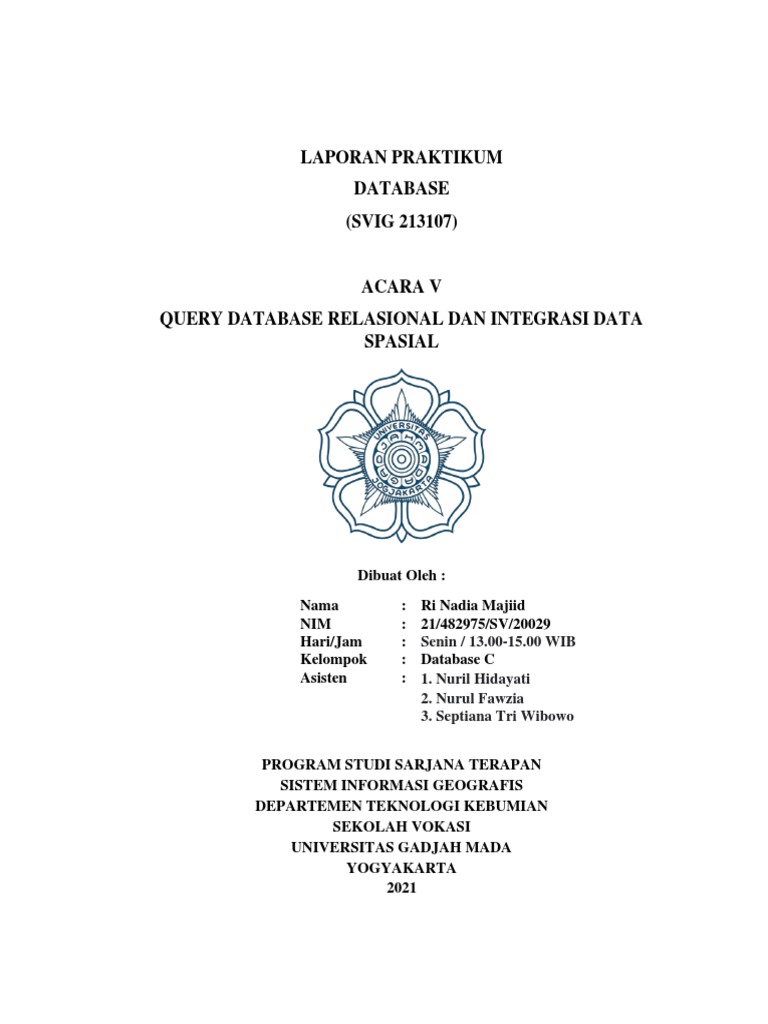 Query dan Integrasi Data Spasial | PDF