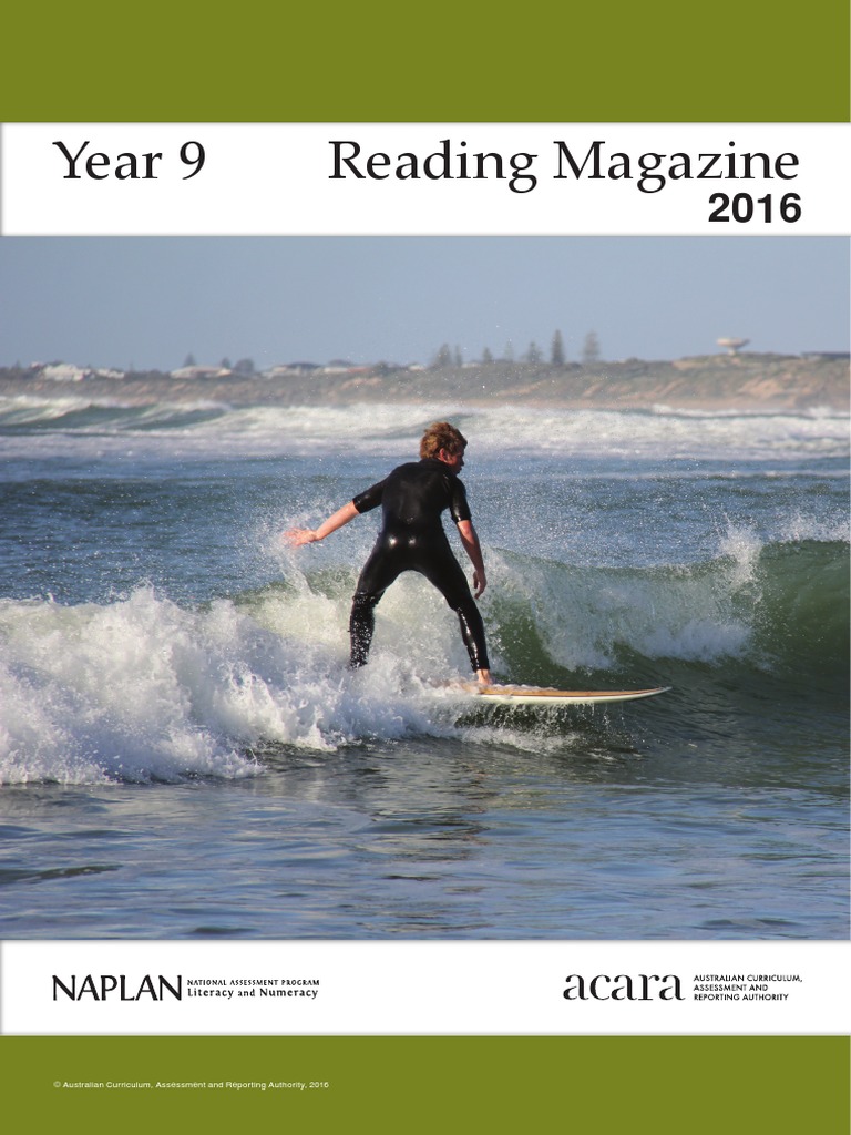 28 Naplan 2016 Final Test Reading Magazine Year 9 | PDF