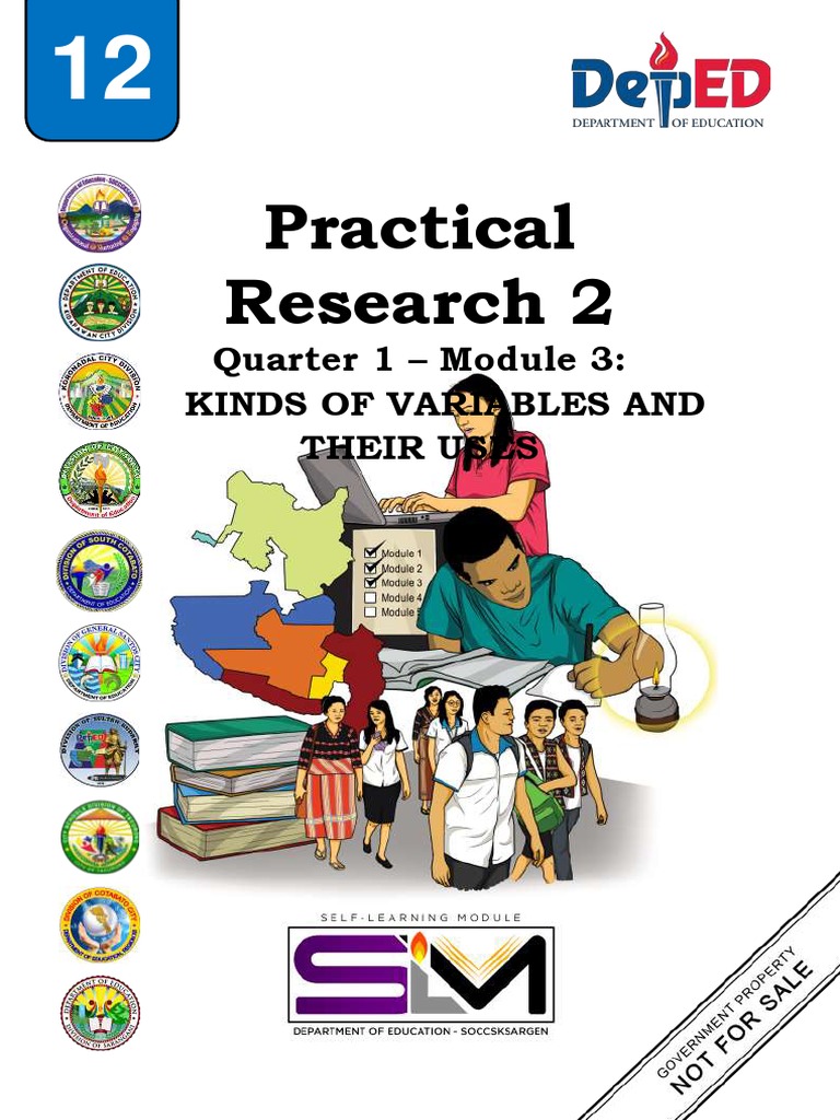 Practical Research 2: Quarter 1 - Module 3: Kinds of Variables and ...