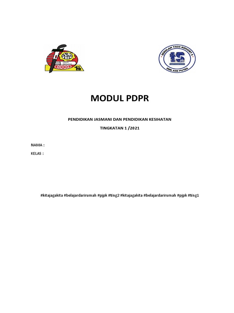 Modul PJPK Ting 1 Smkap | PDF