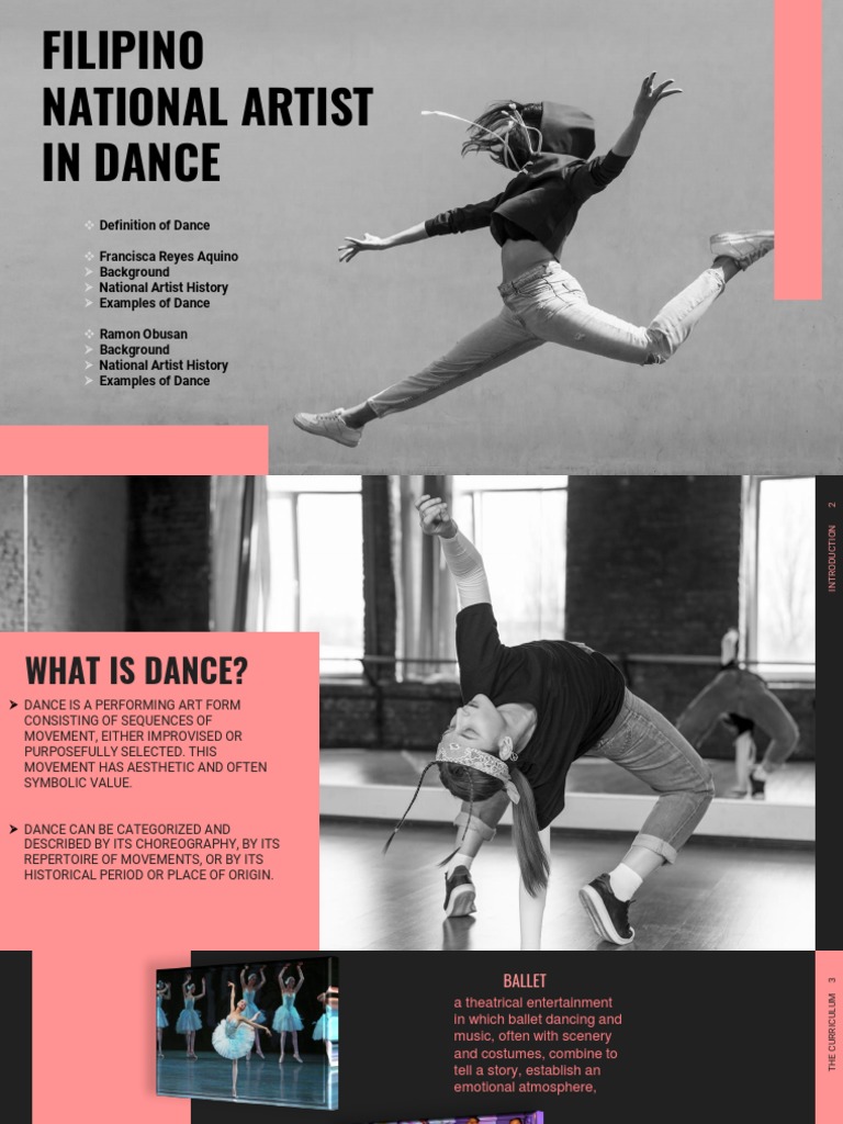 Filipino National Artist in Dance | PDF | Dances | Ballet